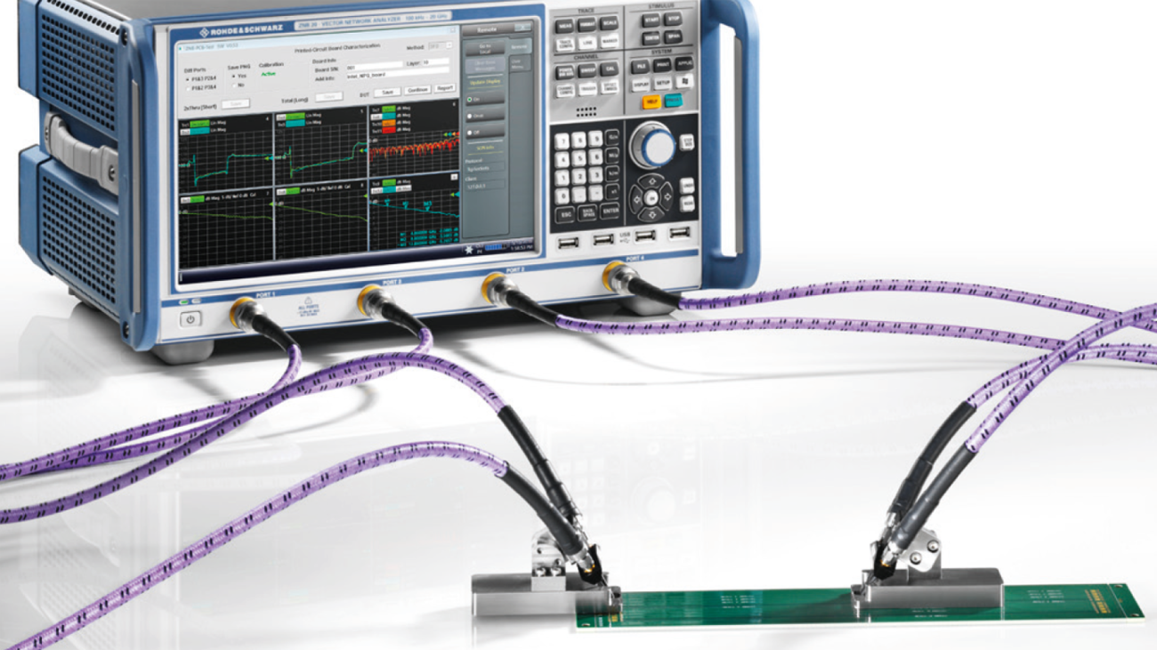 使用 R&S®ZNB 在高速数字信号线路上执行精准测量 - Rohde & Schwarz China