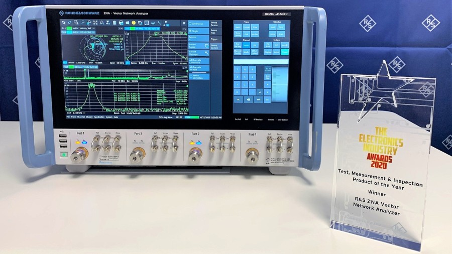 Rohde & Schwarz announces awards success with touch-operated analyzer ...