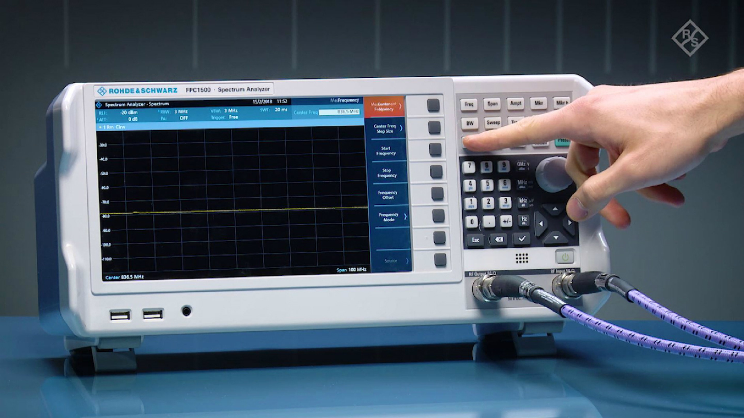 R&S®FPC1500 频谱分析仪提供集成式信号生成功能 - Rohde & Schwarz China